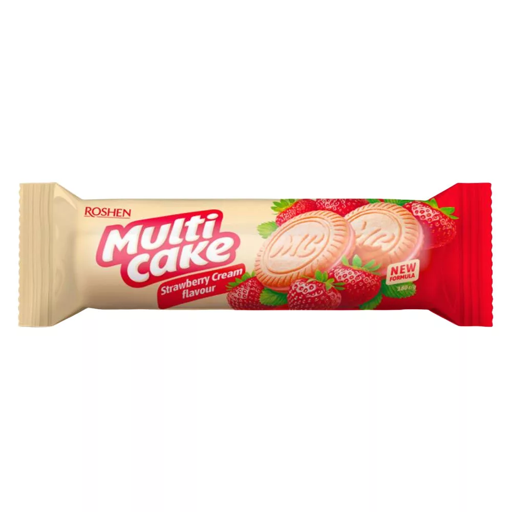 Roshen Multicake epres krémmel töltött keksz - 180 g